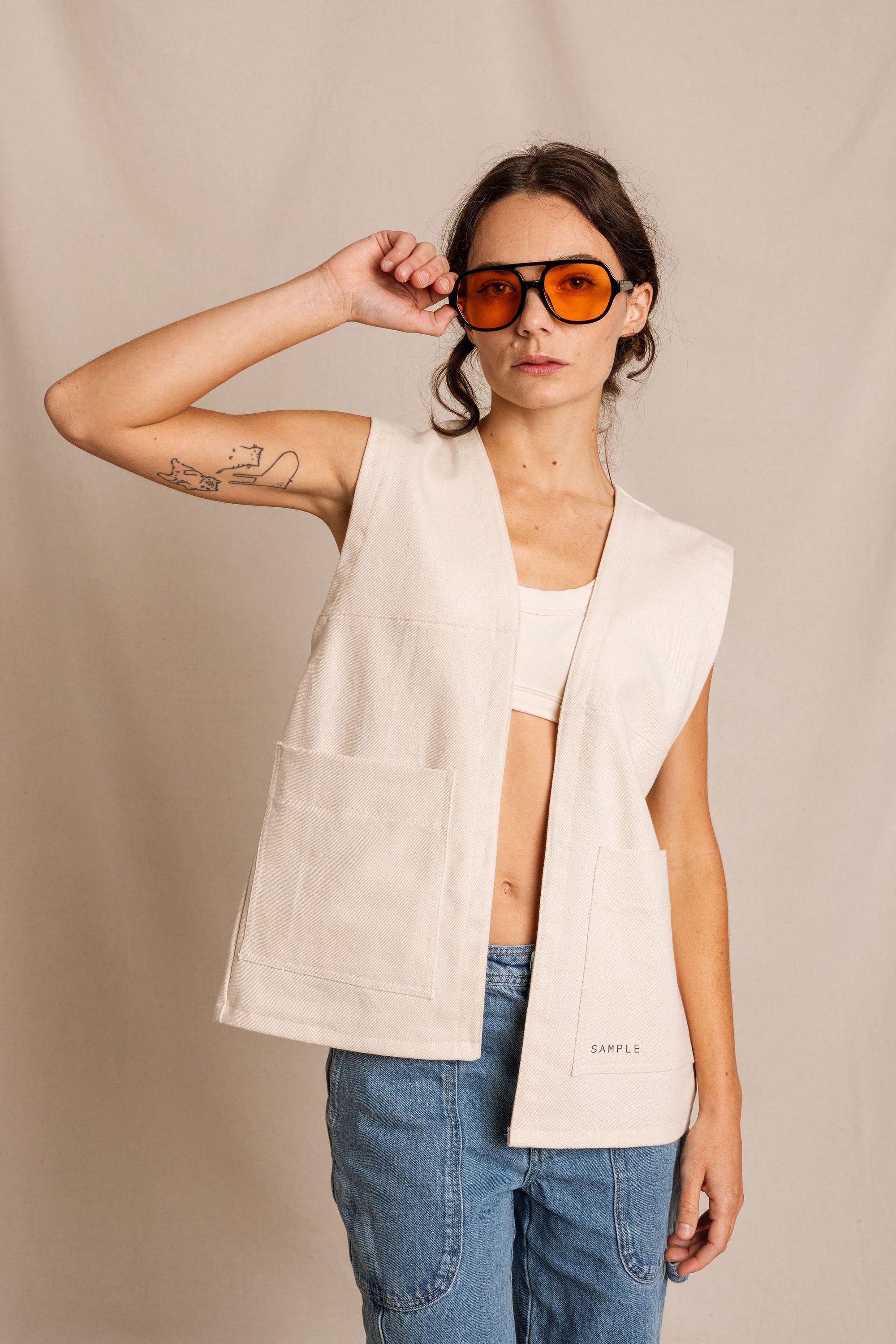 Oversized Vest- Pattern