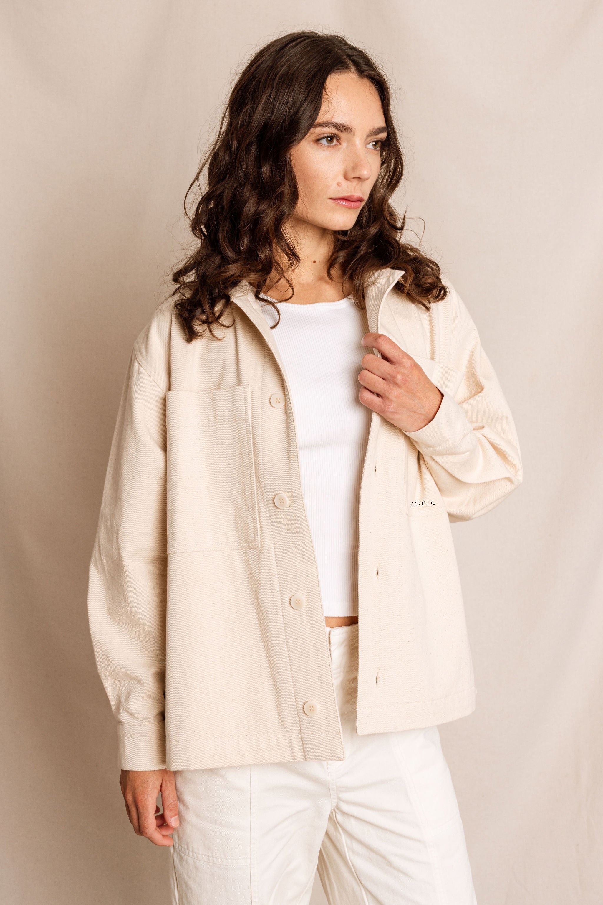 The Workwear Jacket: Undyed – The Sample Room